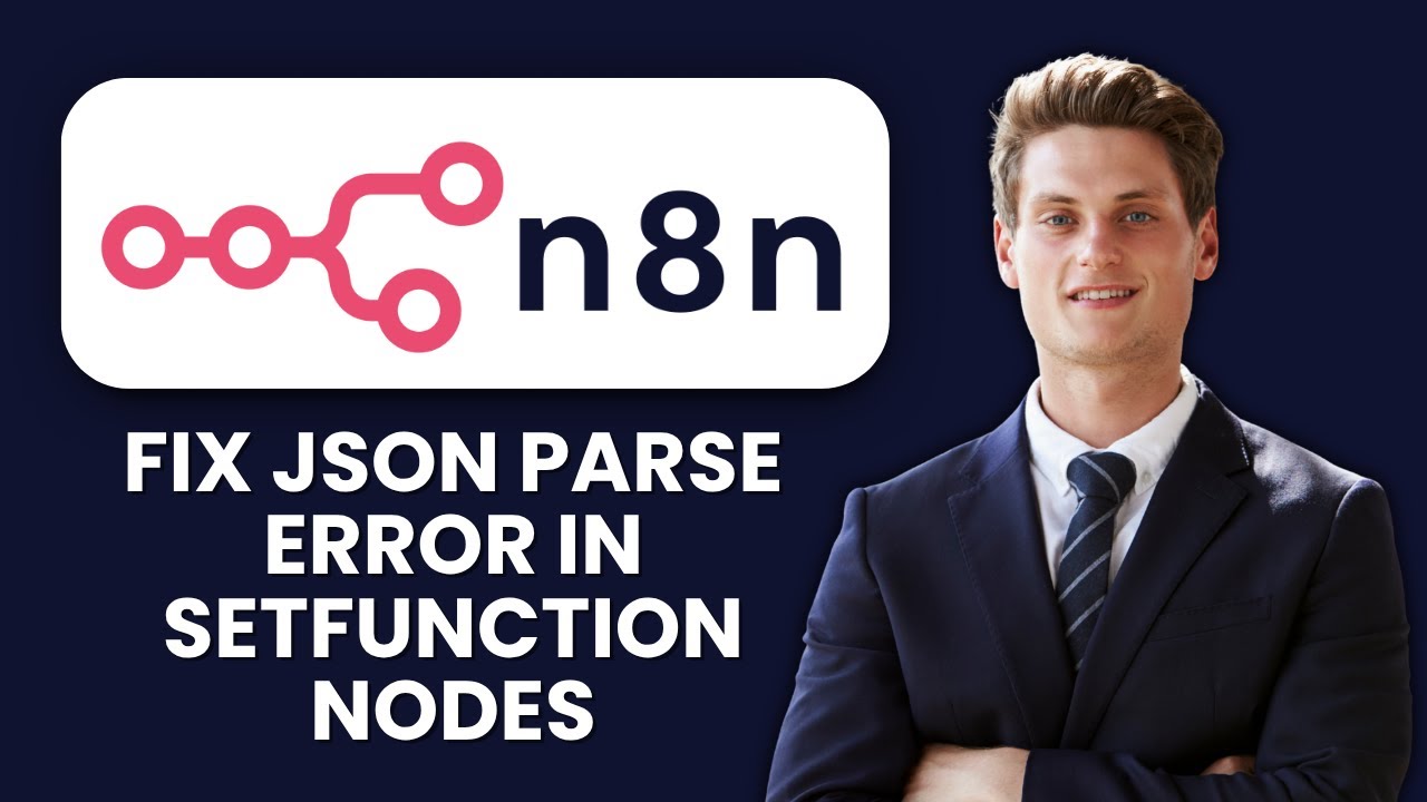 How to Fix n8n JSON Parse Error in Set/Function Nodes 🧩 Validate Input, Fix Quotes & Syntax