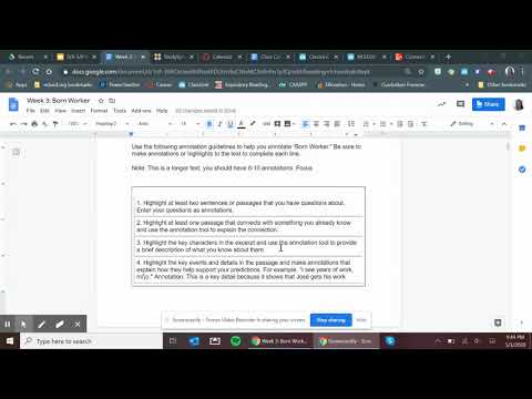 Born Worker Annotations