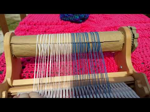 Choosing a small rigid heddle loom for weaving saori scarves, tapestry. Eve Starr Loom with a View!