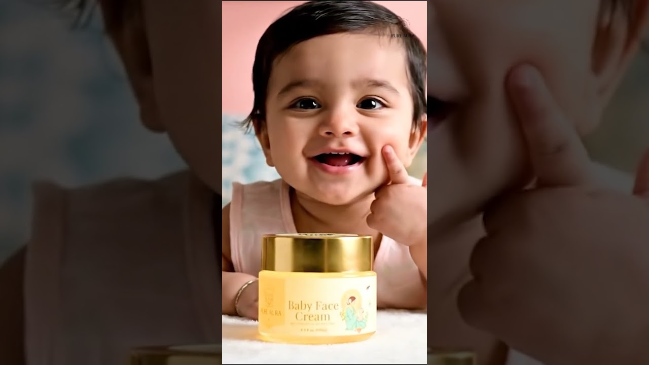 How Pure Aura Keeps Your Baby’s Skin Moisturized & Safe Naturally 💧 #babycare #skincare #ayurvedic