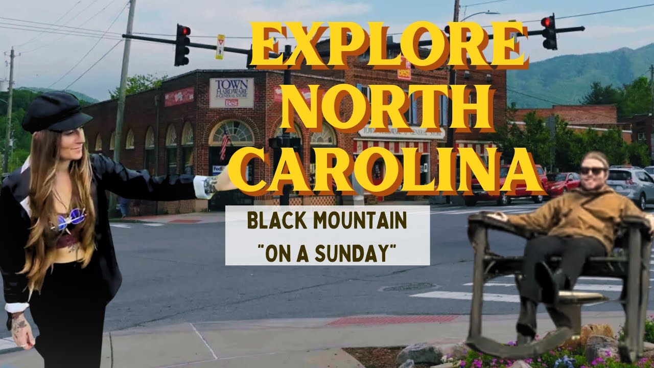EXPLORE NORTH CAROLINA- THE STATION- THE BUSH FARMHOUSE- TOWN HARDWARE- Black Mountain, NC
