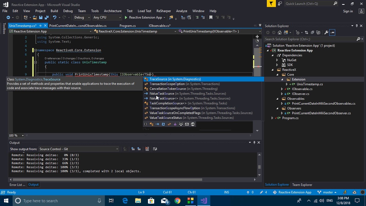 Operator - ReactiveX - Reactive Extension C#