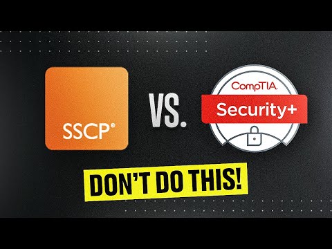 Top 2 Certifications in Cyber Security For Beginners | Security+ Vs SSCP