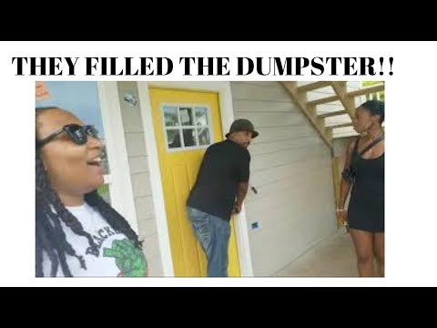 Houston Texas Construction Site Live! They Filled our Dumpster!