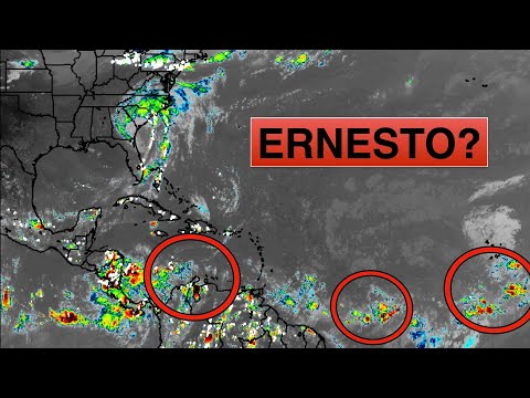 When & Where will Tropical Storm Ernesto form?