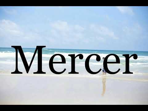 How To Pronounce Mercer๐๐๐๐๐๐Pronunciation Of Mercer