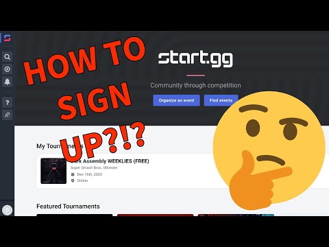 How to Register for a tournament on Start.gg