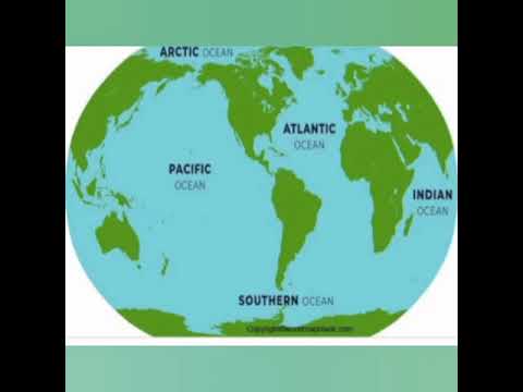 which ocean surrounds Antarctica?
