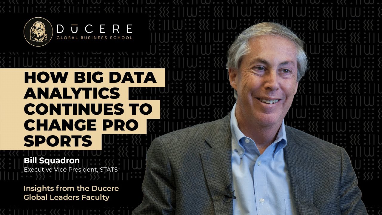Bill Squadron – How big data analytics continues to change pro sports