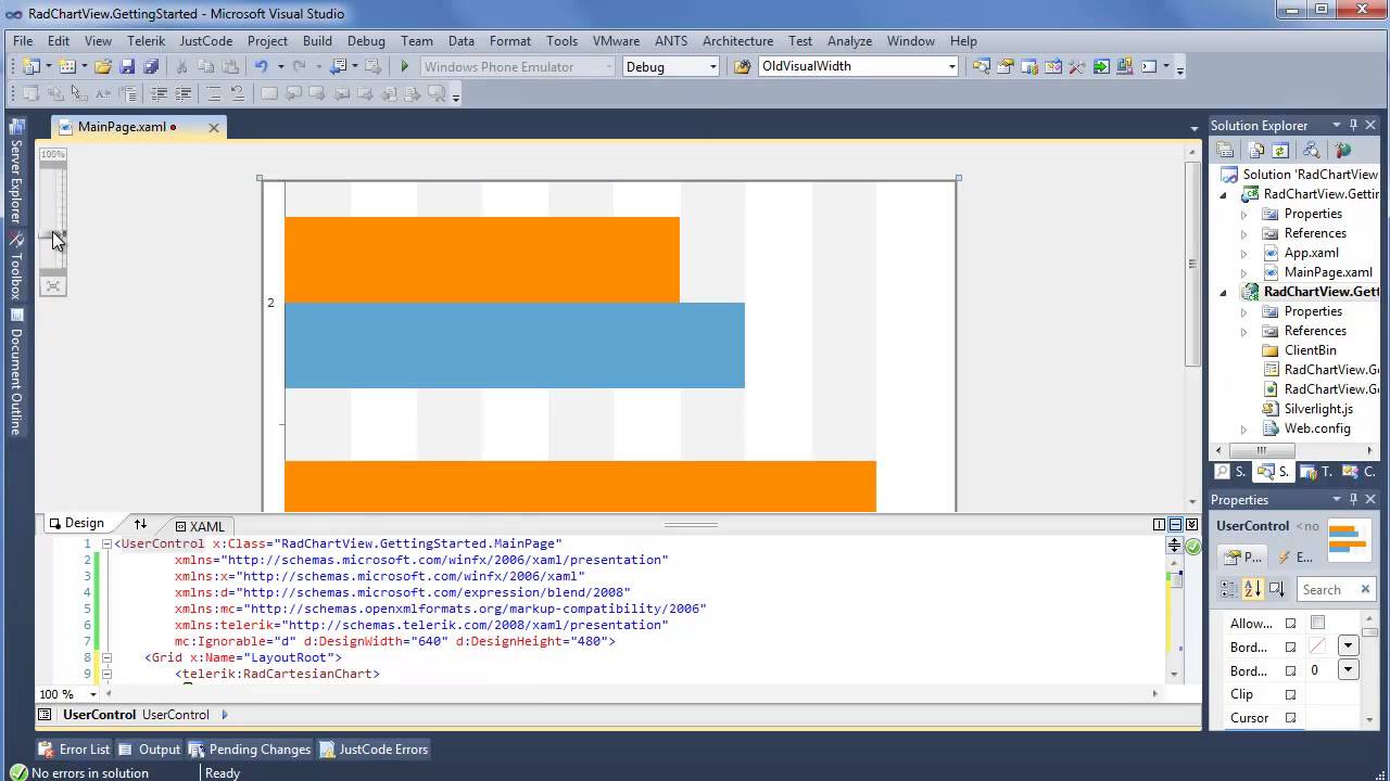 Getting Started with ChartView for Silverlight and WPF