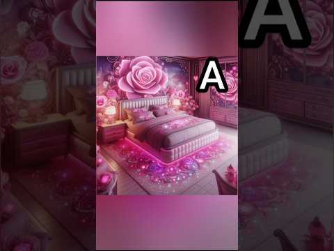Choose your name first latter and see your bedroom #gift #new #birthday #trending #viral#short