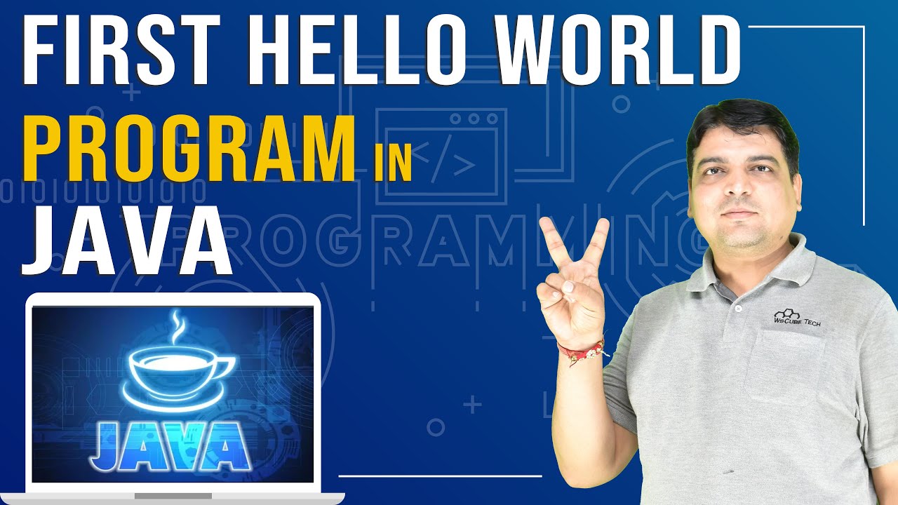 First Hello World Program in Java | Java Tutorial for Beginners  (Part- 4)