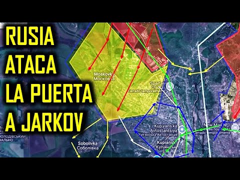 ANALYSIS: EXTREME DANGER IN KUPYANSK. RUSSIA SURROUNDS IT FROM THE NORTH. THE DOOR TO KHARKOV WOU...