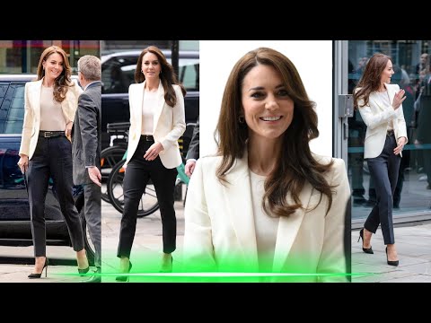 Princess Kate dons CHIC blazer as she launches business taskforce