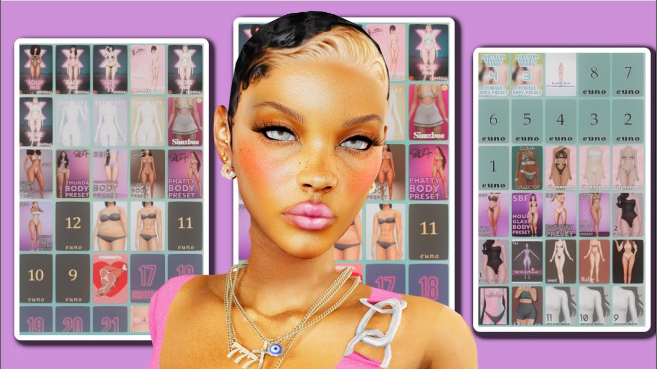 SIMS 4 BODY PRESETS FOLDER 2025