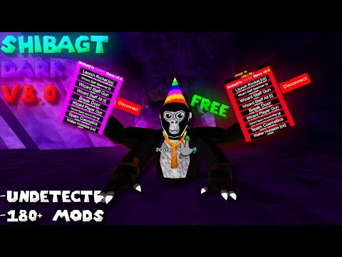 Gorilla Tag's NEWEST BEST Mod Menu┃ShibaGT Dark V8.0┃180+ MODS