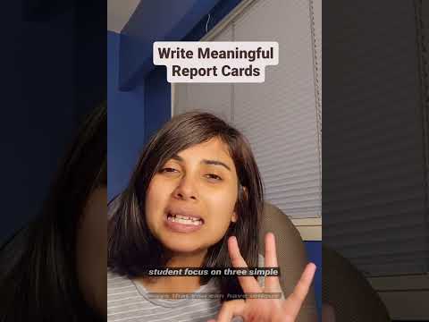 How To Write Report Card Remarks and Comments