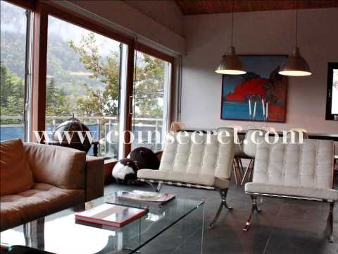 Lac d'Annecy, location d'une maison avec piscine proposé par Coins secrets. Pour 12 personnes