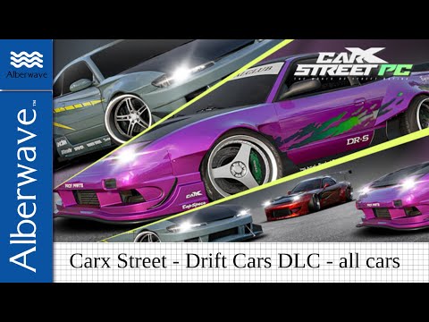 Carx Street - Drift Cars DLC - all cars