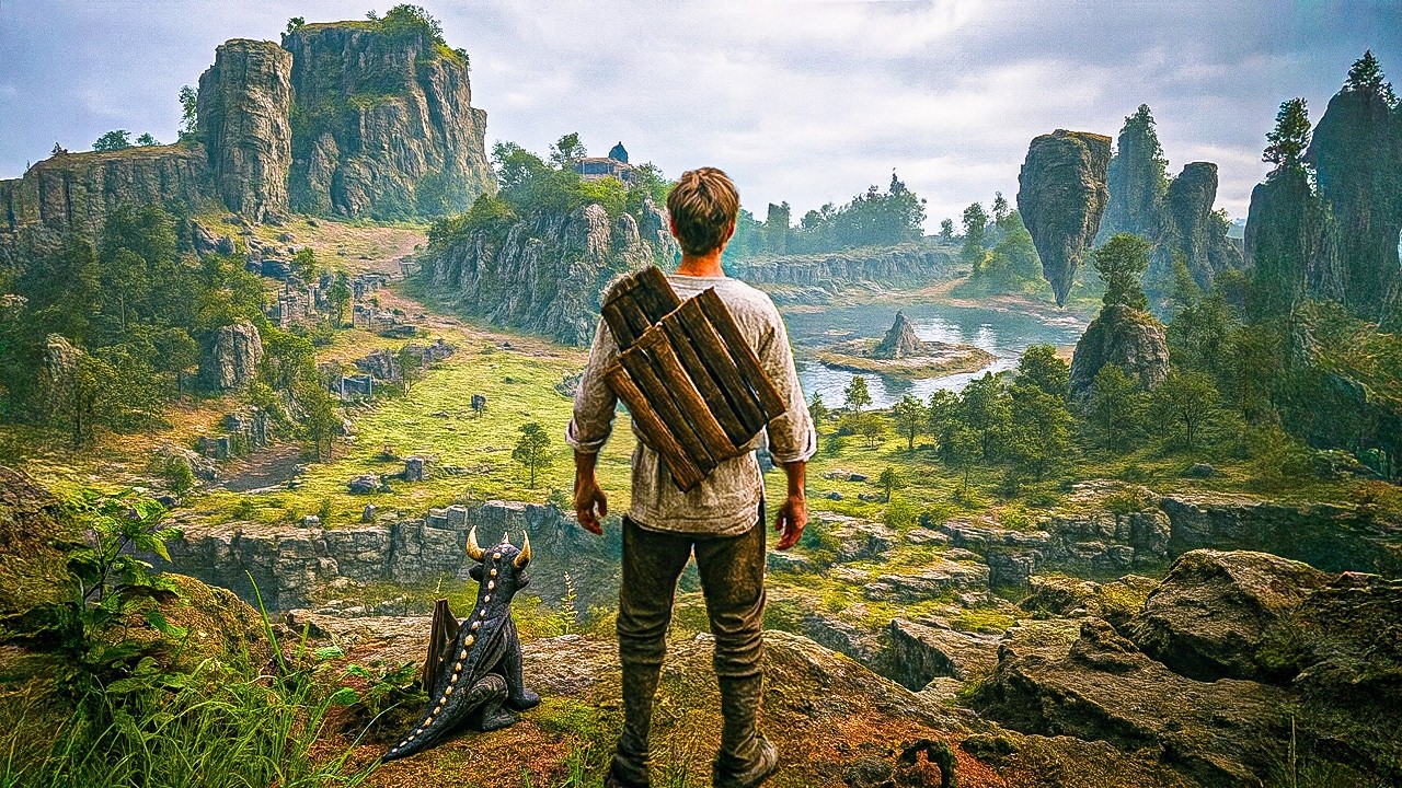 DRAGON SURVIVAL First Gameplay Demo | New OPEN WORLD RPG like How to Train Your Dragon
