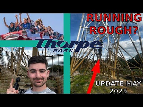 Thorpe Park Vlog - Half Term Update - May 2025