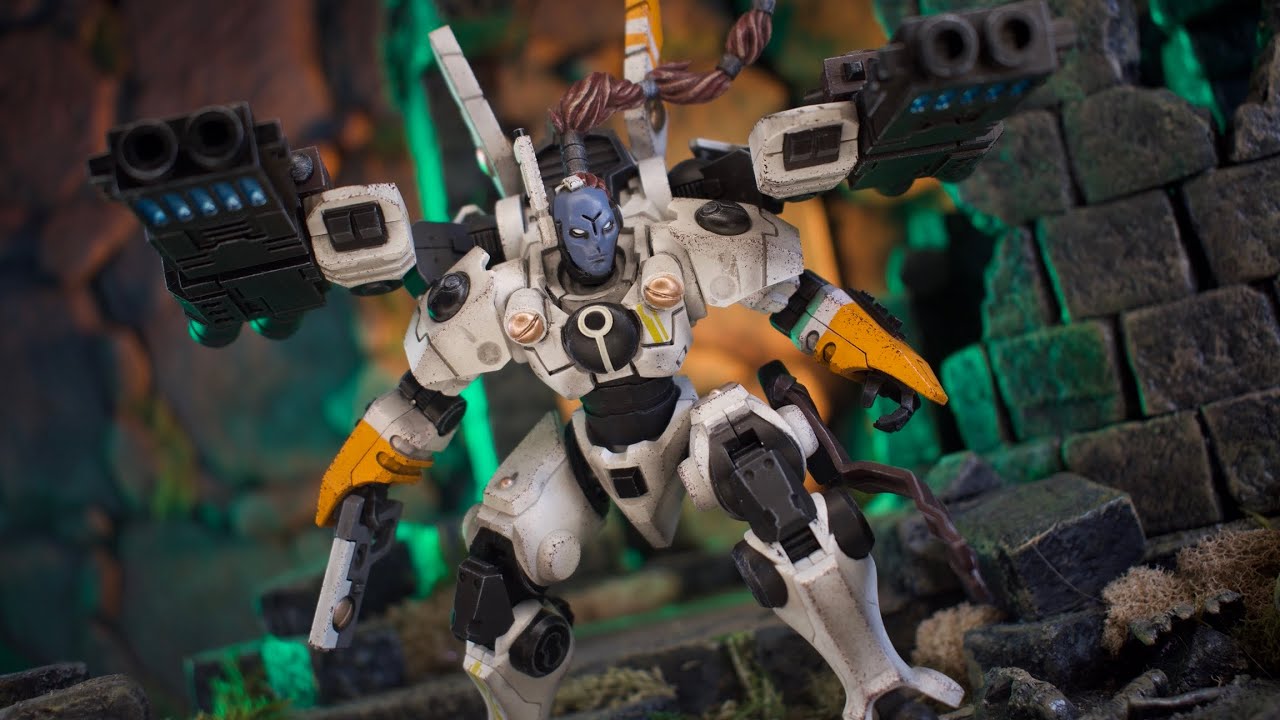 Joy Toy 1:18 Warhammer 40K T'au Empire Commander Shadowsun Review