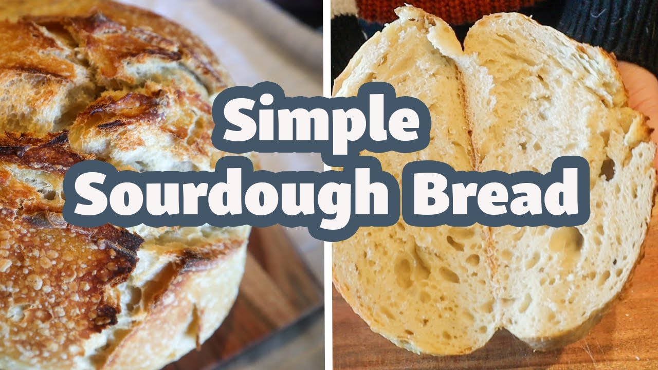 Simple Sourdough Bread | All Purpose Flour Sourdough Bread | Fool Proof Sourdough