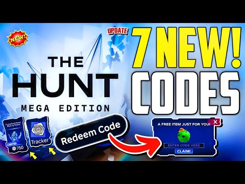 ⚠️ITEM!⚡CODES!⚠️THE HUNT: MEGA EDITION ROBLOX CODES 2025 - MEGA EDITION CODES