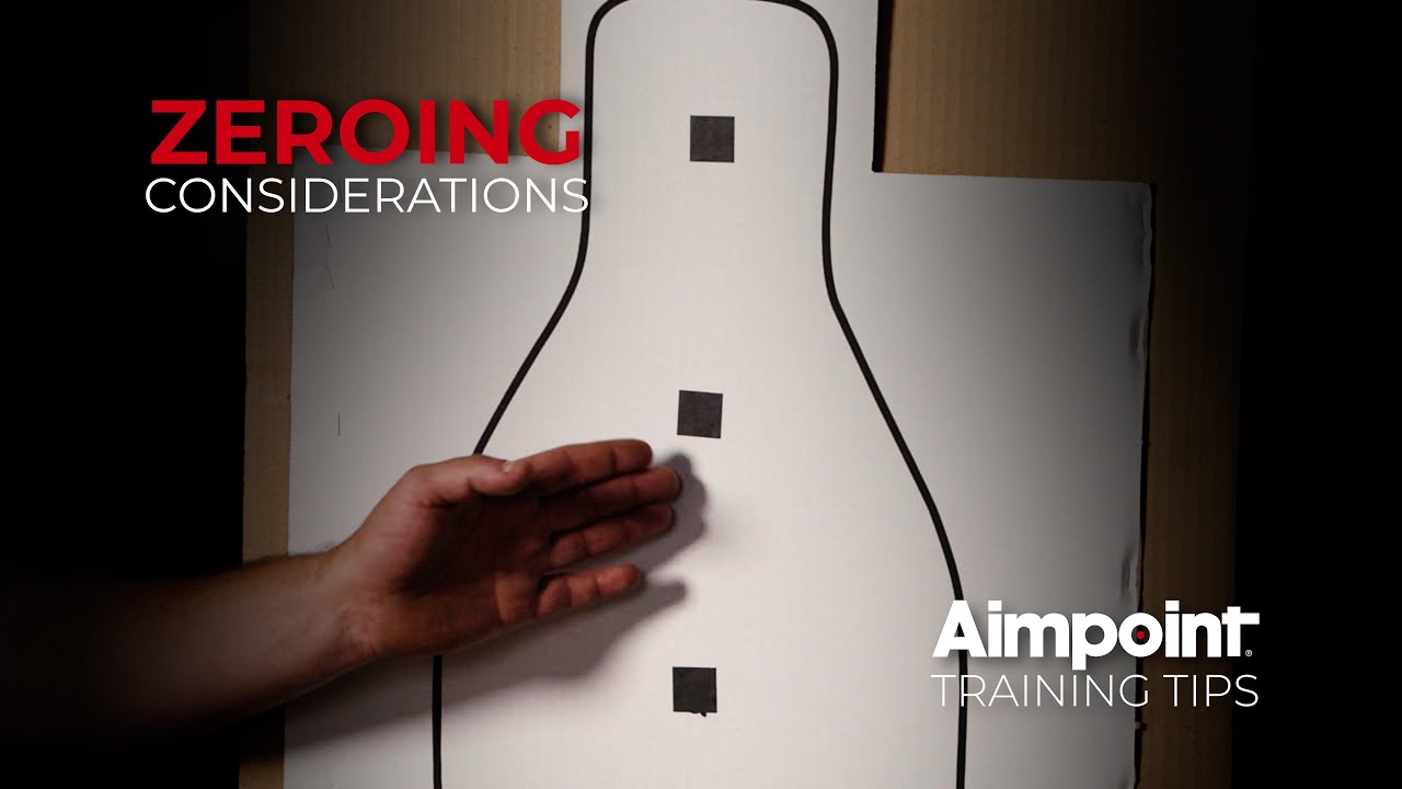 Aimpoint Training Tip: Zeroing Considerations