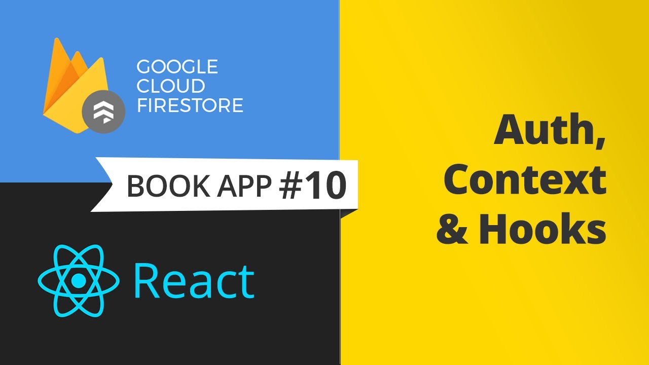 React firebase authentication using context & hooks - Full app #10