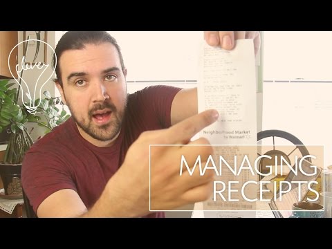 MANAGING RECEIPTS WITH WAVE APP | #stayclever