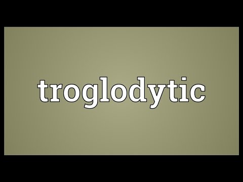 Troglodytic Meaning