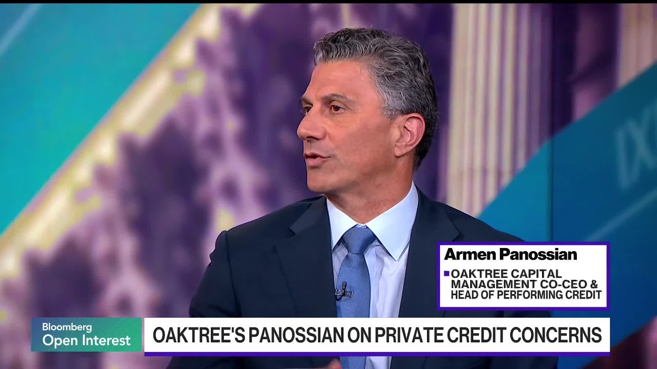Oaktree's Panossian Says Private Credit Correction Not Systemic