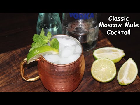 Classic Moscow mule cocktail Recipe | Moscow mule Recipe | Cocktail Recipe | Quick and Easy Recipes