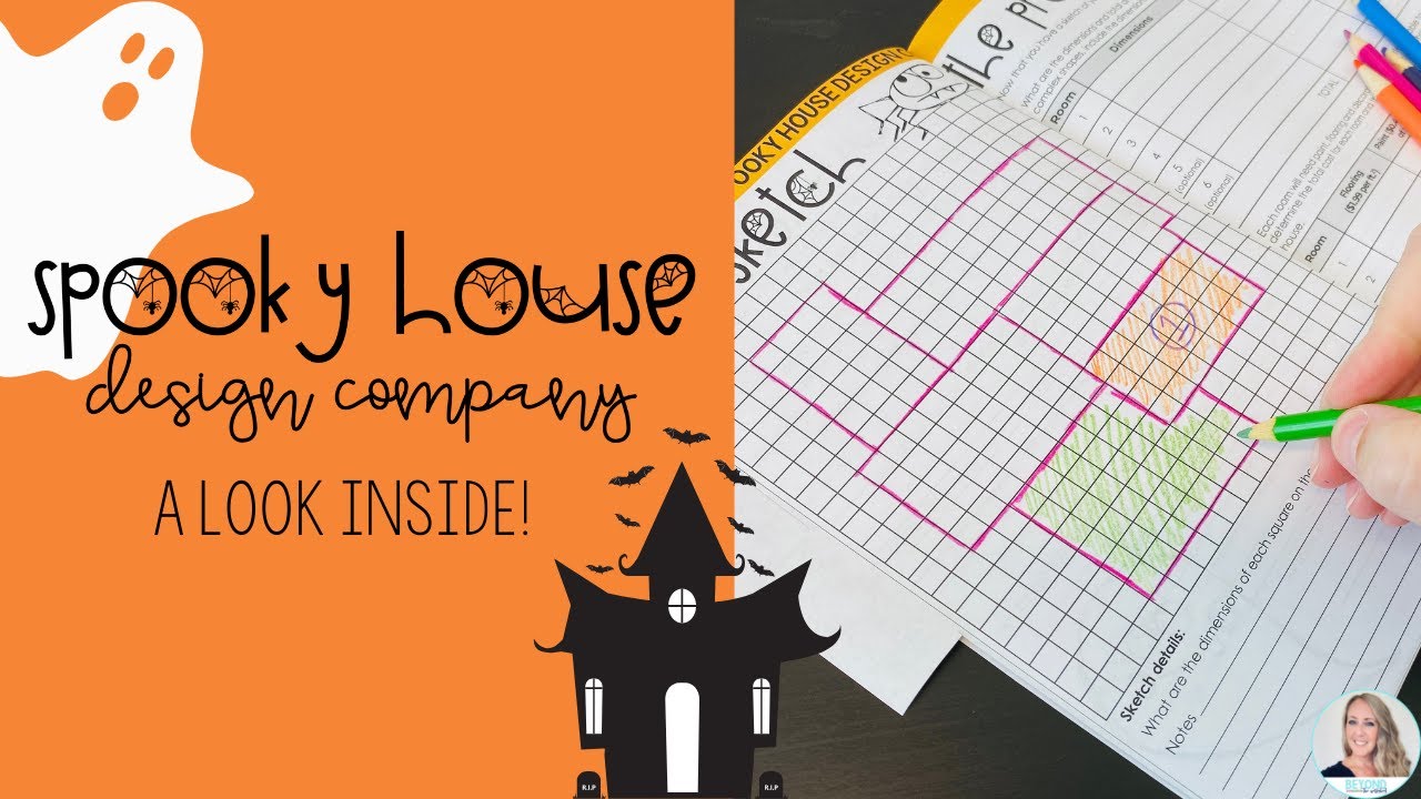 The Spooky House Design Company - Math Project Based Learning for Halloween