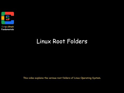 Linux Root Folders