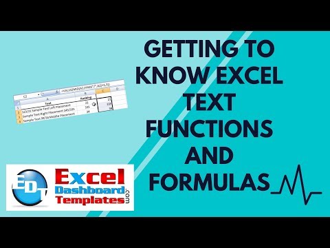 Getting to Know Excel Text Fuctions and Functions | LaptrinhX