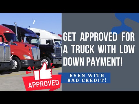 Cheap Semi Trucks For Sale - Low Down Payment