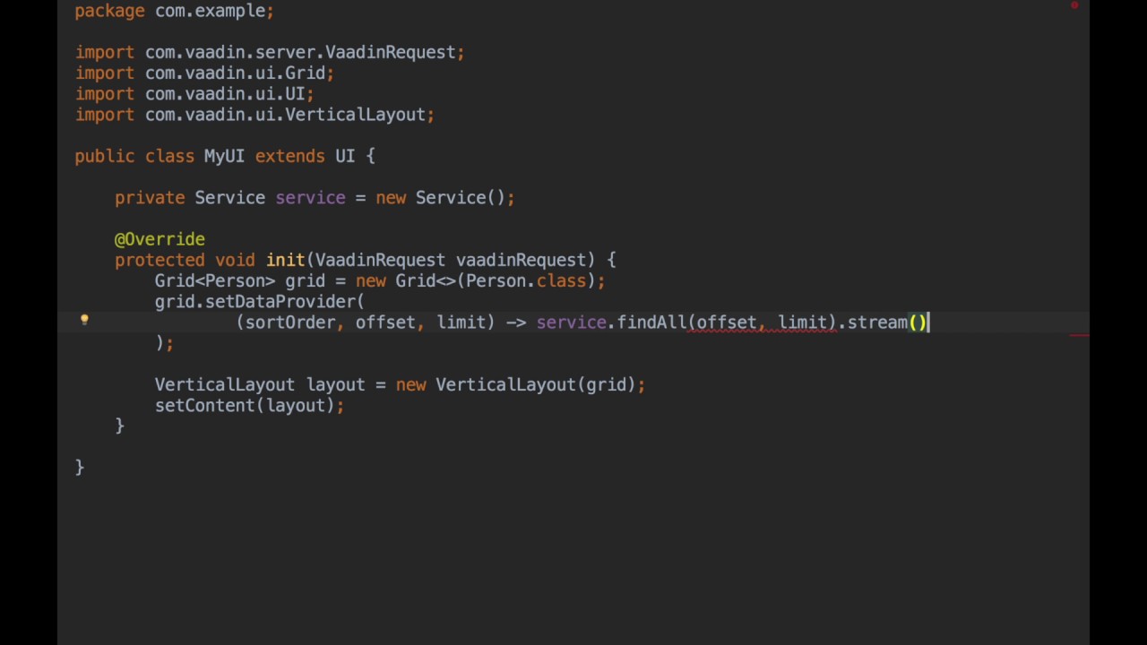 Easier lazy loading of data from backend