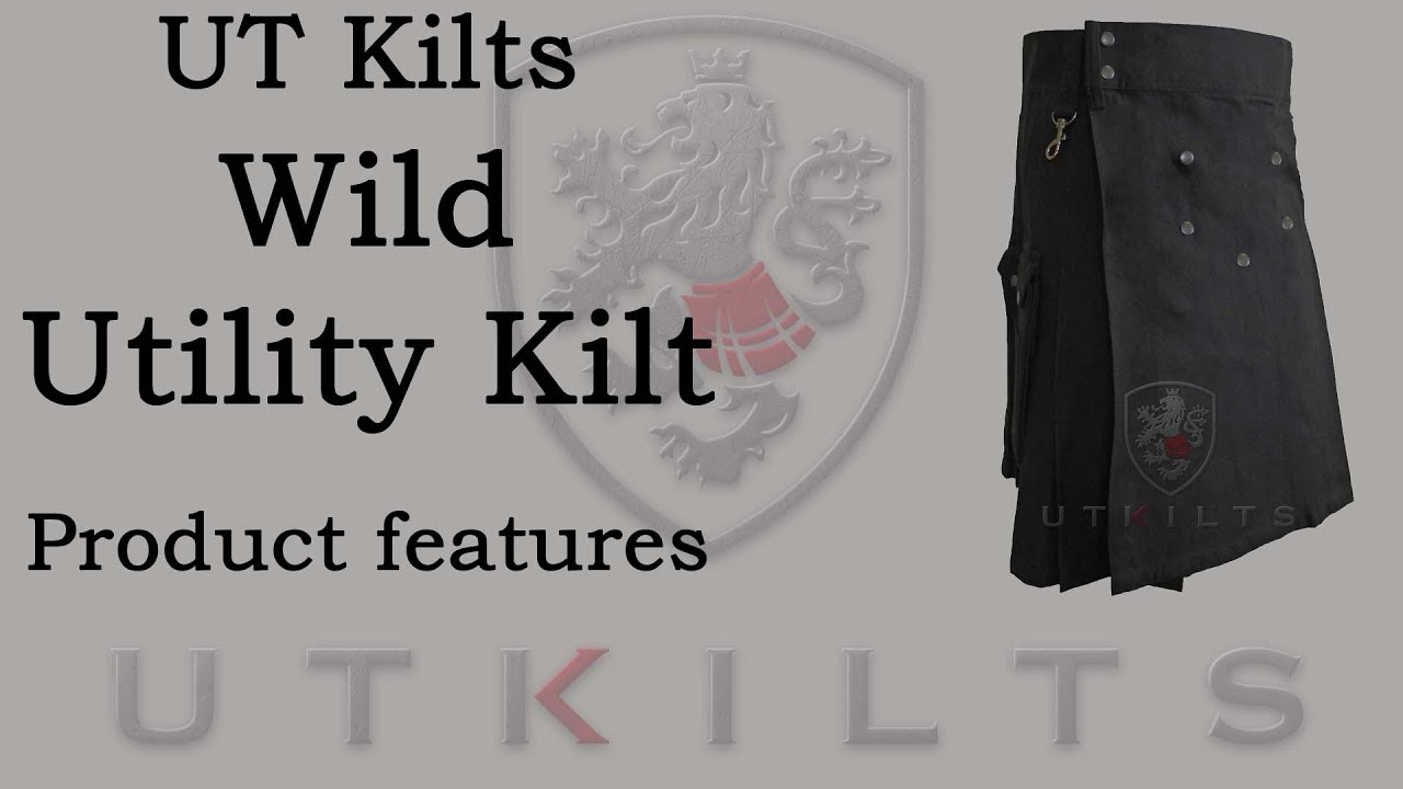 UT Kilts Wild Outdoor / Wilderness  Utility Kilt Product Features