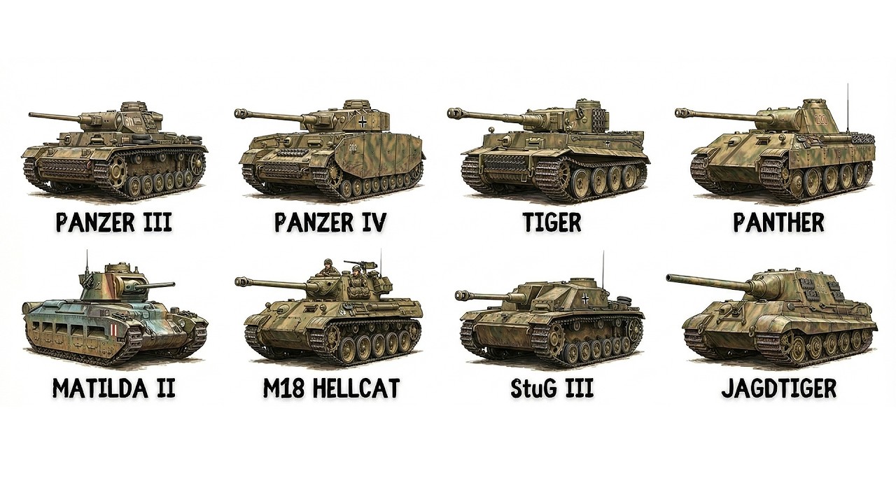 Every Type of WW2 Anti-Tank Weapon Explained in 20 Minutes