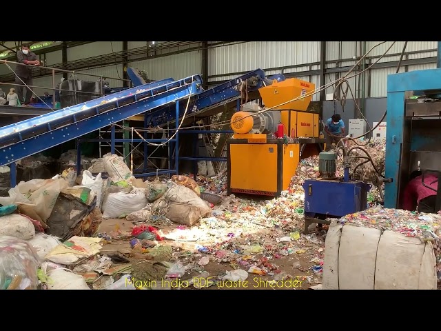 MSW Shredding Machine - Raffia Crushing Machine Manufacturer from ...