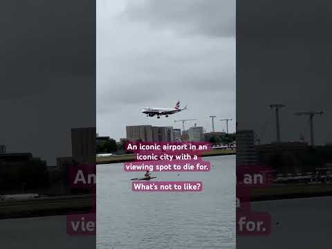 LCY London City Airport - doing a little bit of research… #london #airport #lcy #londoncityairport