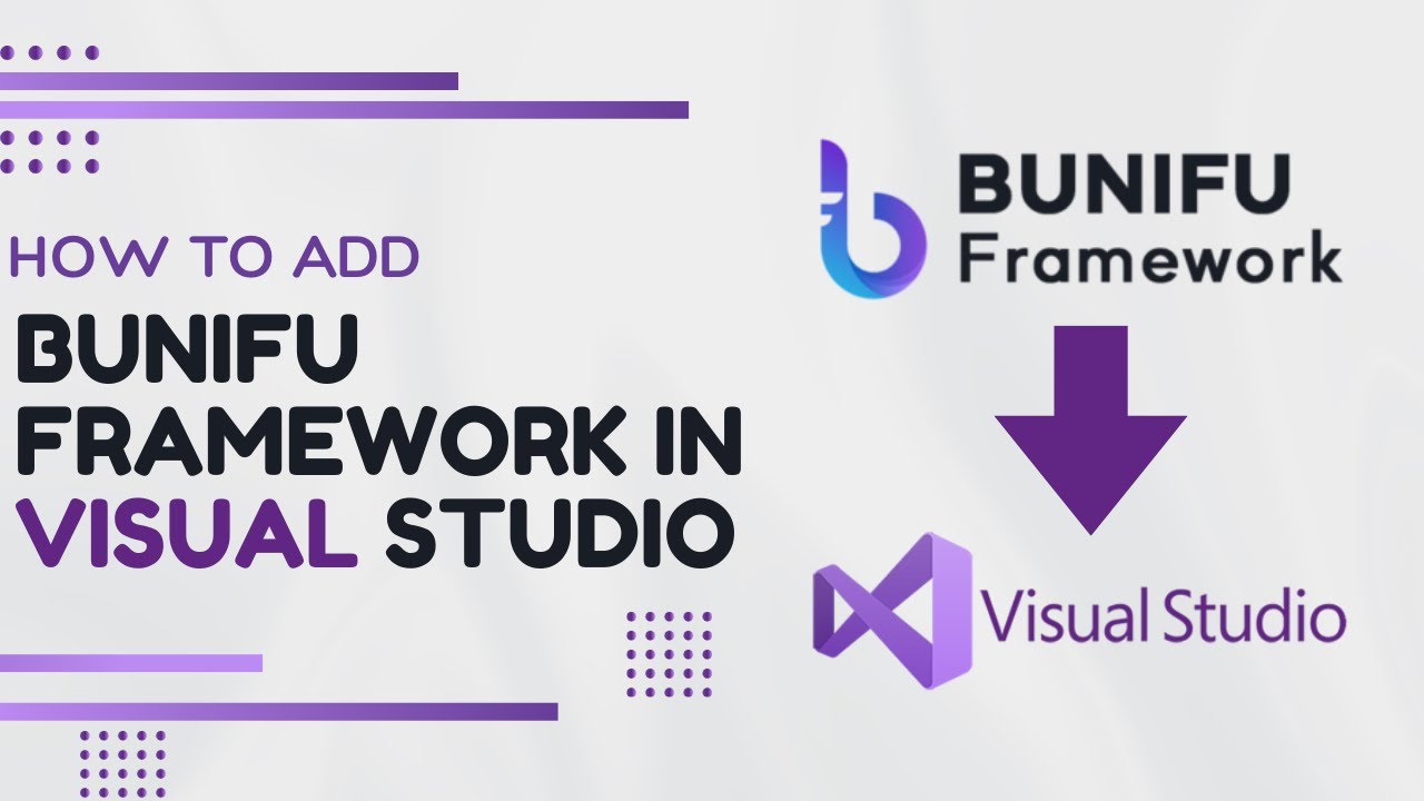 How to add bunifu framework ui to visual studio ?