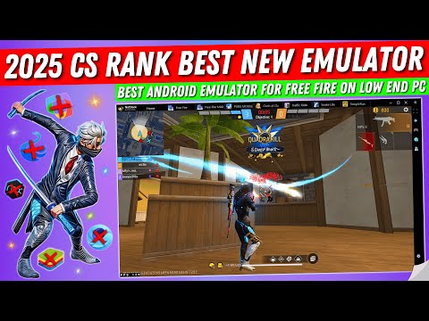 2025 New Android Emulator For Free Fire On Low End PC | Best Emulator For PC | TMTT