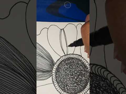 #60 of 1000 #zentanglelovers #art #zentangleeasyart #zenart #zentanglart #zentangle
