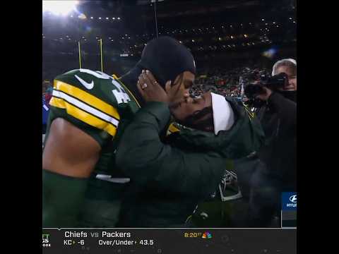 Simone Biles Wishing Her Husband Jonathan Owens Good Luck Before Chiefs Vs Packers Game Scripted NFL