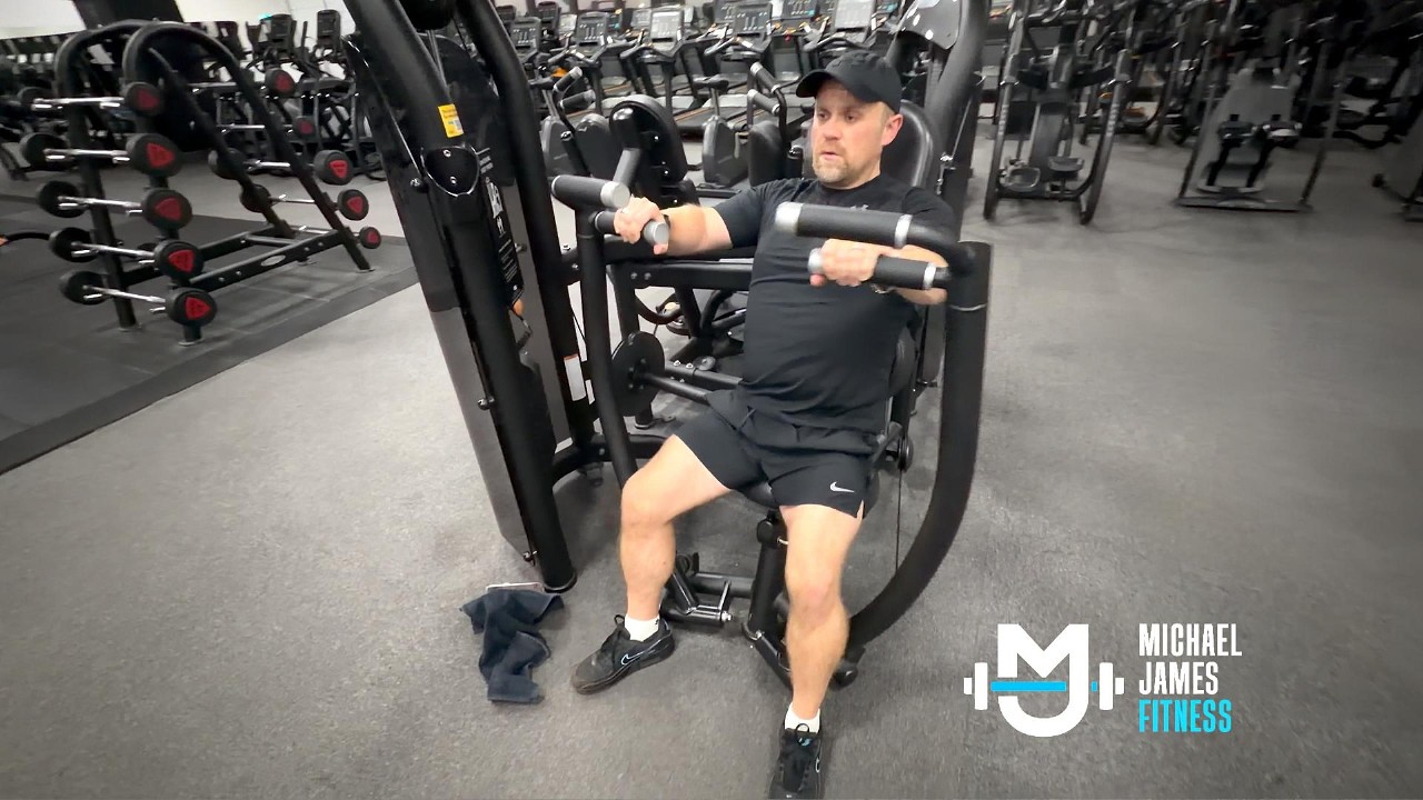 Chest Press Machine (Pin-Loaded) | Build Chest Strength Safely 💪 | Michael James Fitness