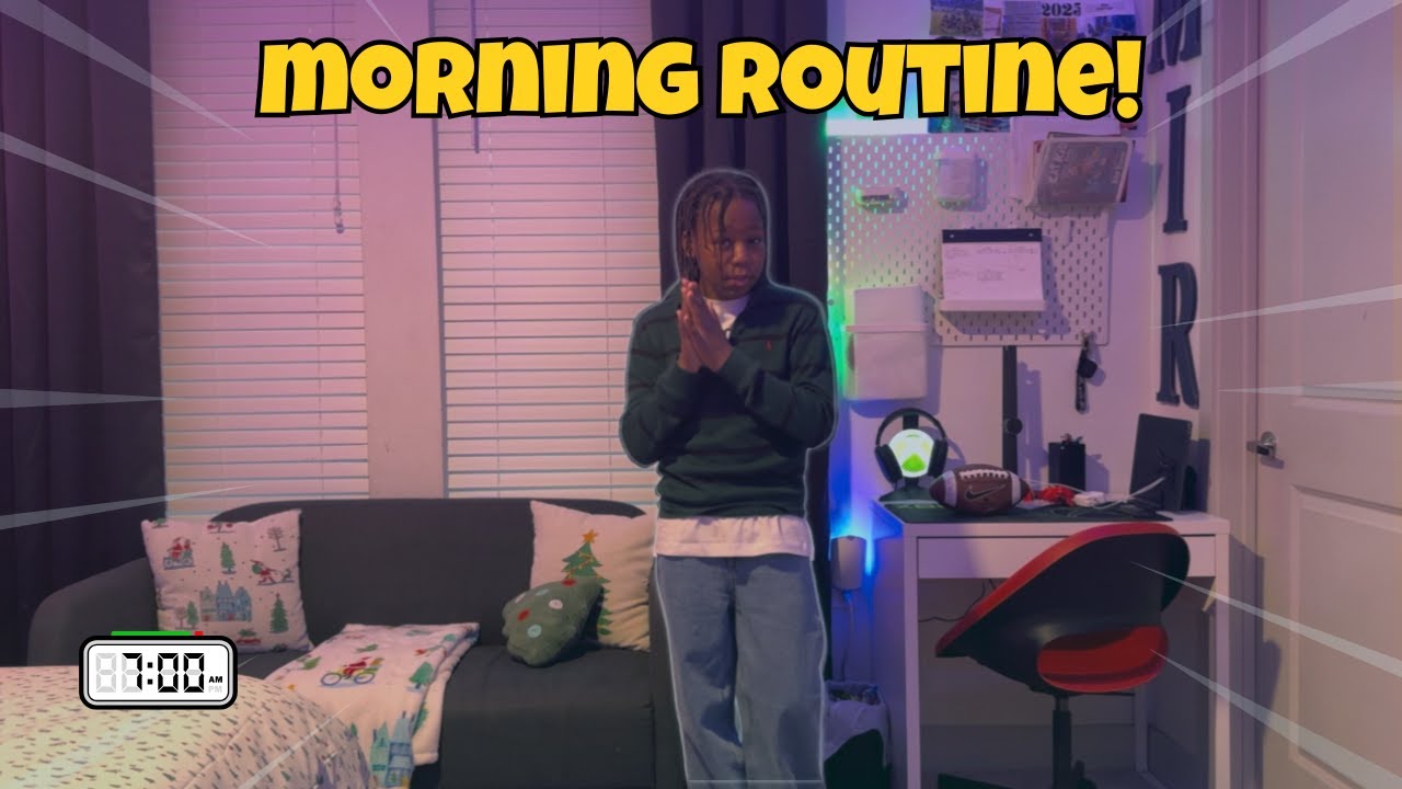 Morning Routine Of A Middle School Content Creator!