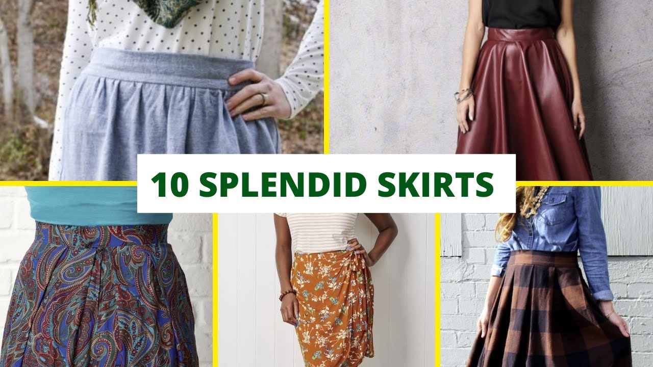 10 FREE Skirt Sewing Patterns *Easy Makes To Expand Your Wardrobe*
